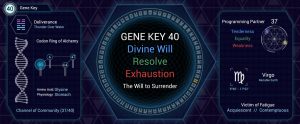 Gene Key 40