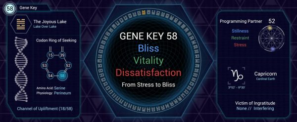 Gene Key 58